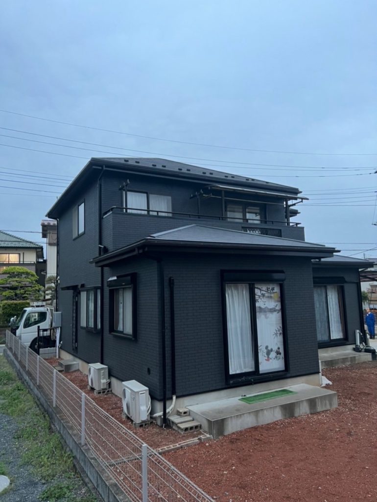 埼玉県坂戸市 H様邸 外壁塗装（TASAI工法）・屋根カバー・外壁コーキング・ベランダ防水工事 | 株式会社AZUPEN(旧株式会社あづま塗装店)